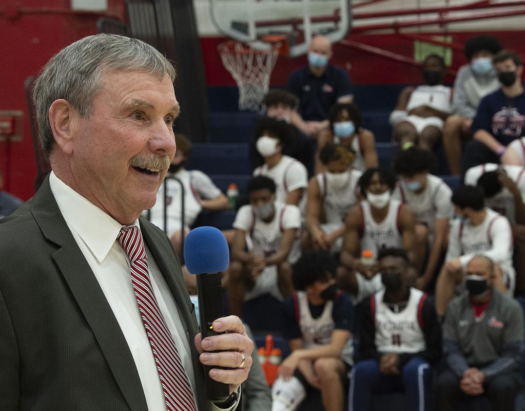 Big night jitters for former basketball coach Tom Dickman during court ...