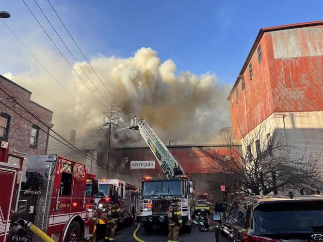 Updated: Three-alarm fire causes severe damage in downtown Frederick ...