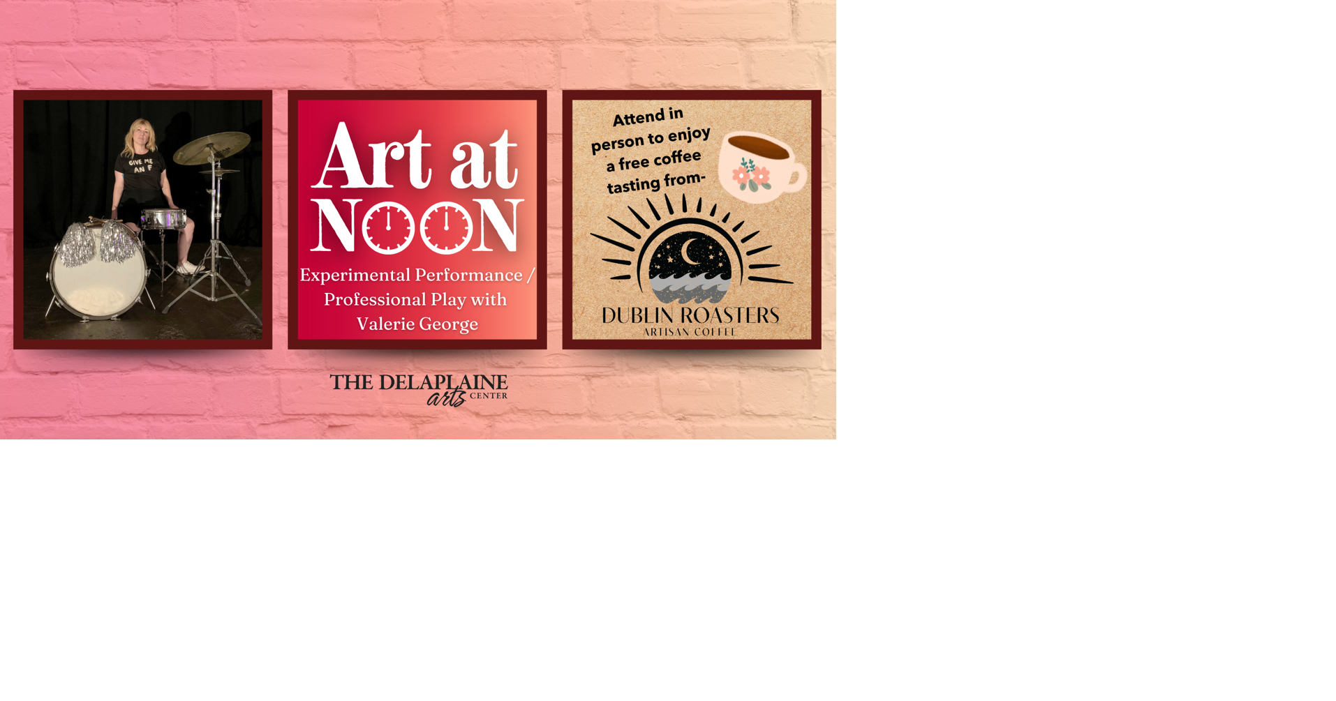 Art at NOON: Experimental Performance / Professional Play | Visual Arts ...