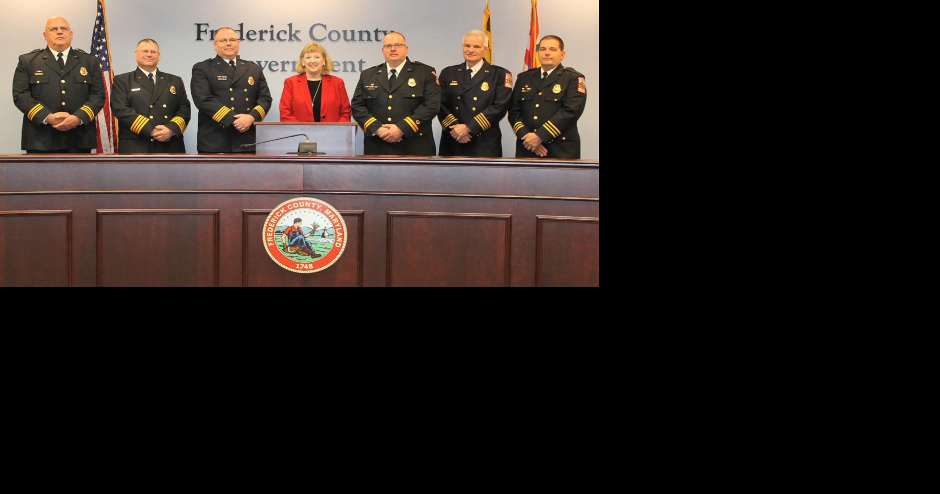 County executive recognizes fire and rescue captain for certification ...