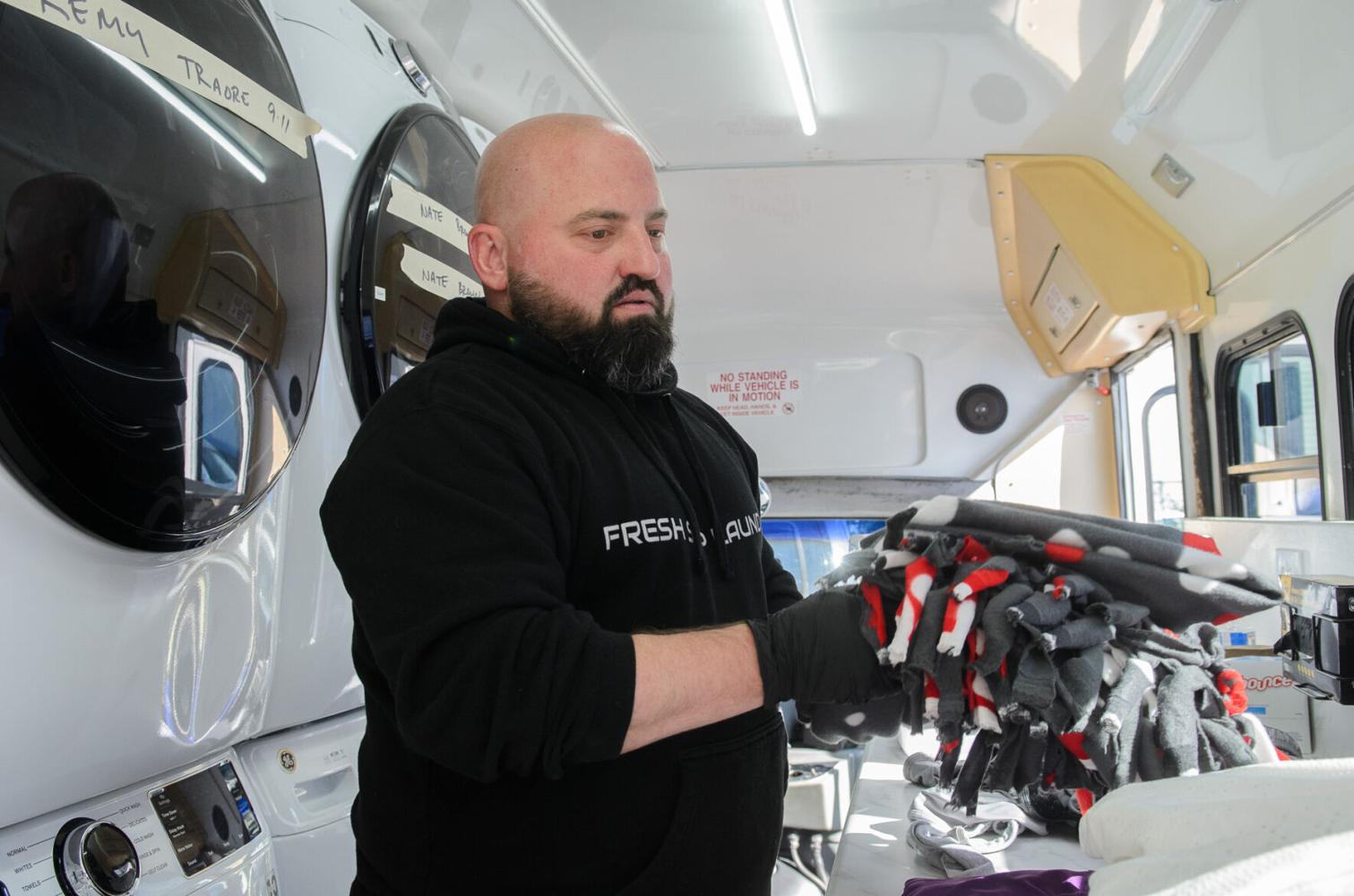 Retired Frederick police officer launches free mobile laundry service ...
