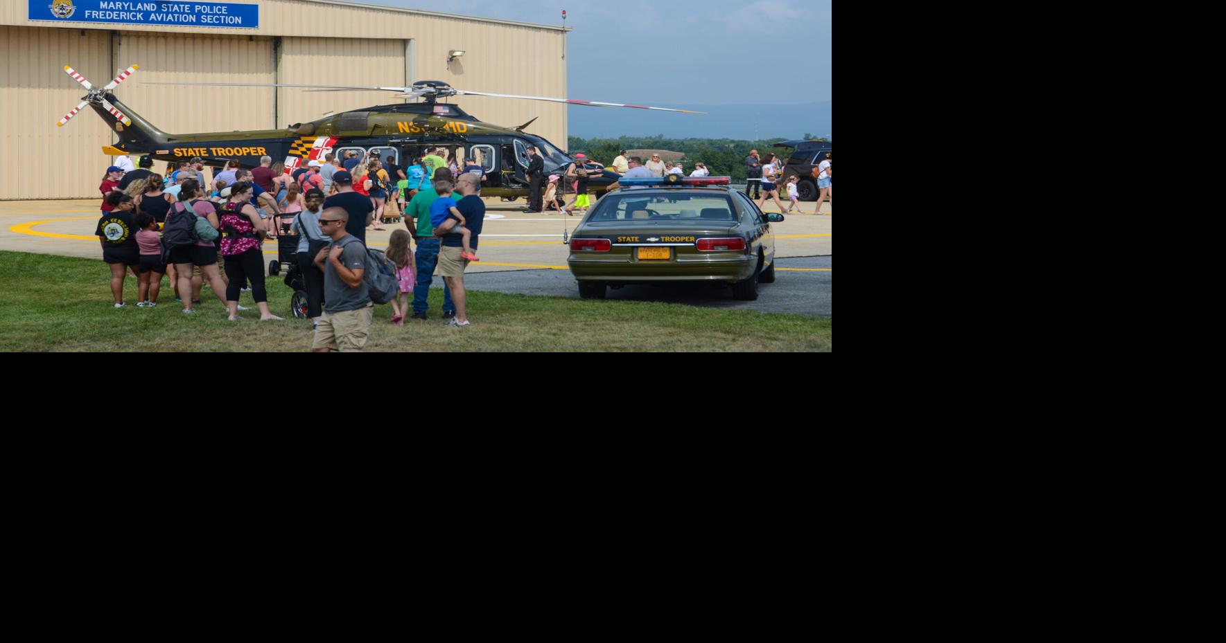 Hundreds attend 50th anniversary of state police aviation division in ...