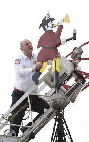 Frederick fire company replaces historic weathervane ahead of 175th ...