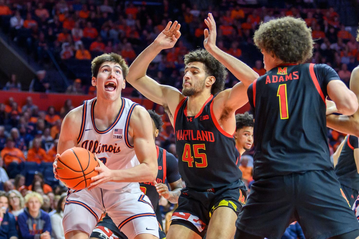Stojakovic, No. 11 Illini streak past Terps | Basketball ...