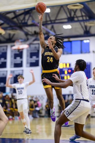 Photos: Class 4A West Region Semi-Final/ Urbana-Frederick Basketball ...