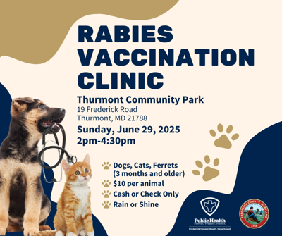 Rabies Vaccination Clinic | Health | fredericknewspost.com