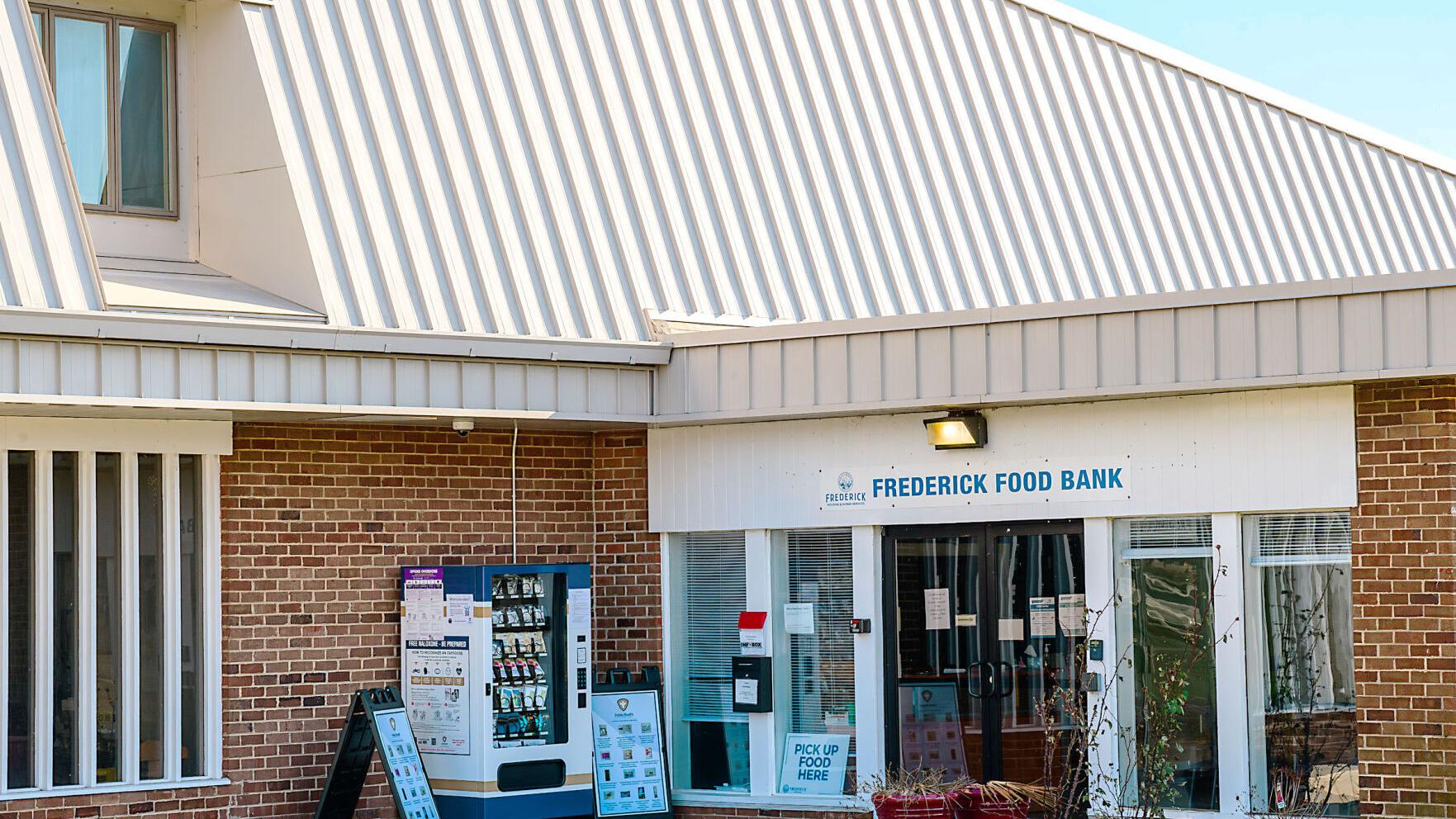 County installs vending machine with health supplies near city food ...