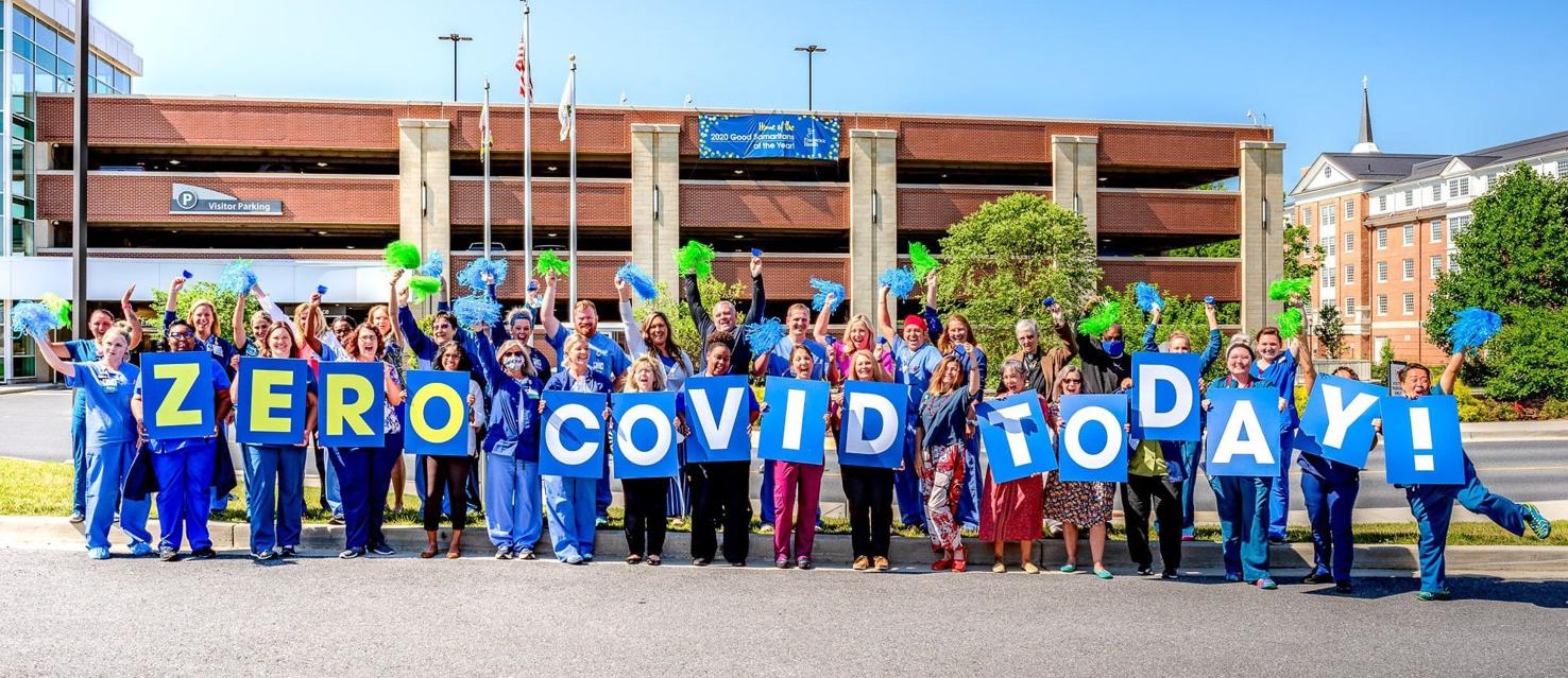Frederick Health Hospital marks milestone of no COVID-19 patients ...