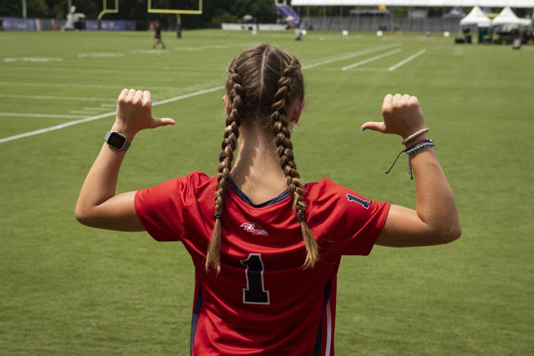 Photos: FCPS Girls Flag Football Players at Ravens' Practice Facility ...