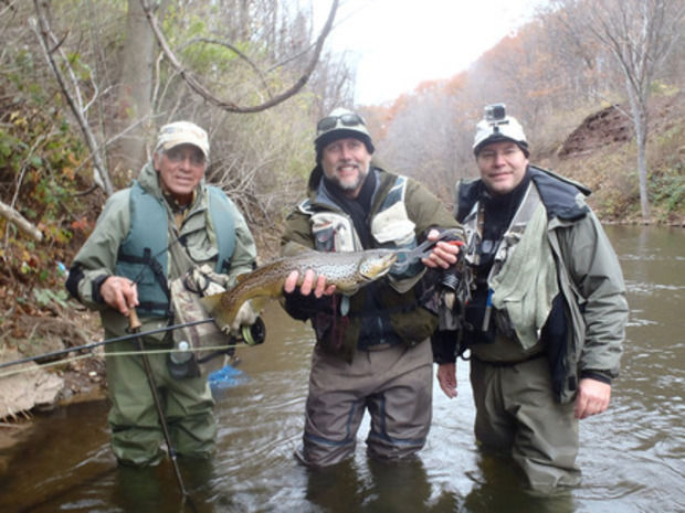A November fly fishing outing to New York | Frederick County ...