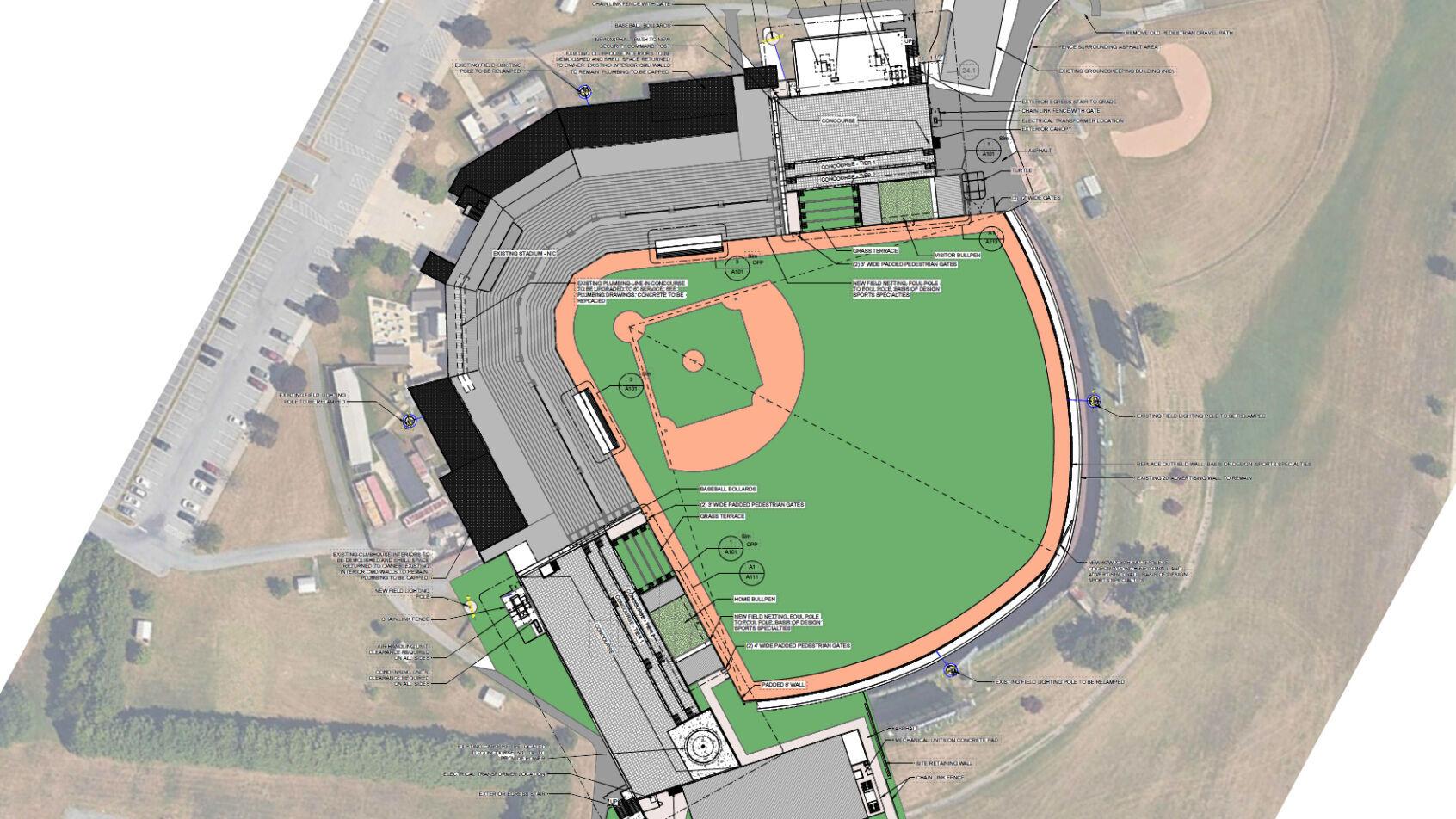 New plans show Harry Grove Stadium improvements | Real Estate And ...
