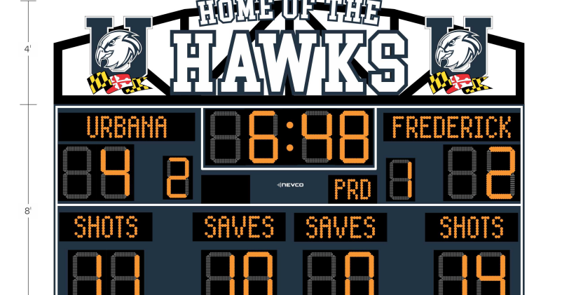 Urbana High booster club donates new scoreboard | Funding ...