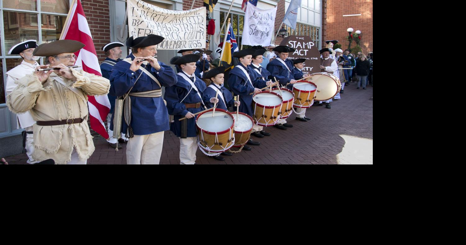 Frederick celebrates Stamp Act repudiation 250 years later | Politics ...