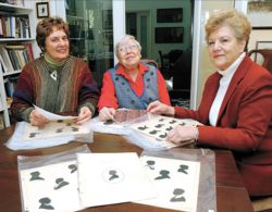 Artist's silhouette collection offers a glimpse of Frederick's past ...