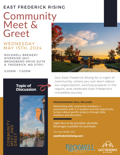 East Frederick Rising Community Meet & Greet | Other ...