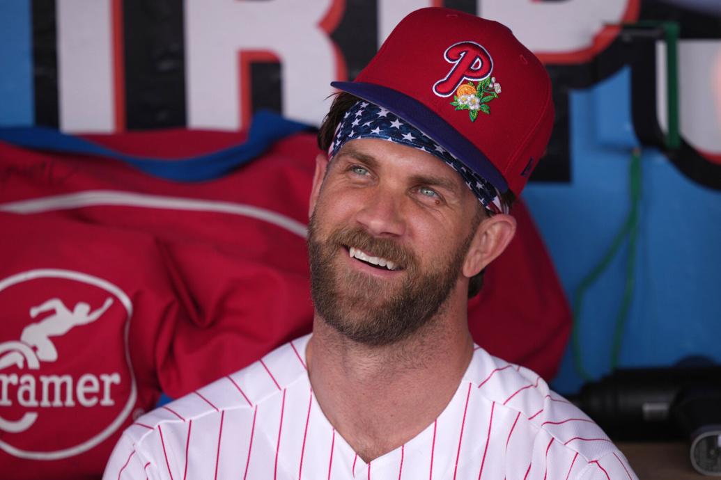 Bryce Harper bristles at blowback from toothbrushing technique ...