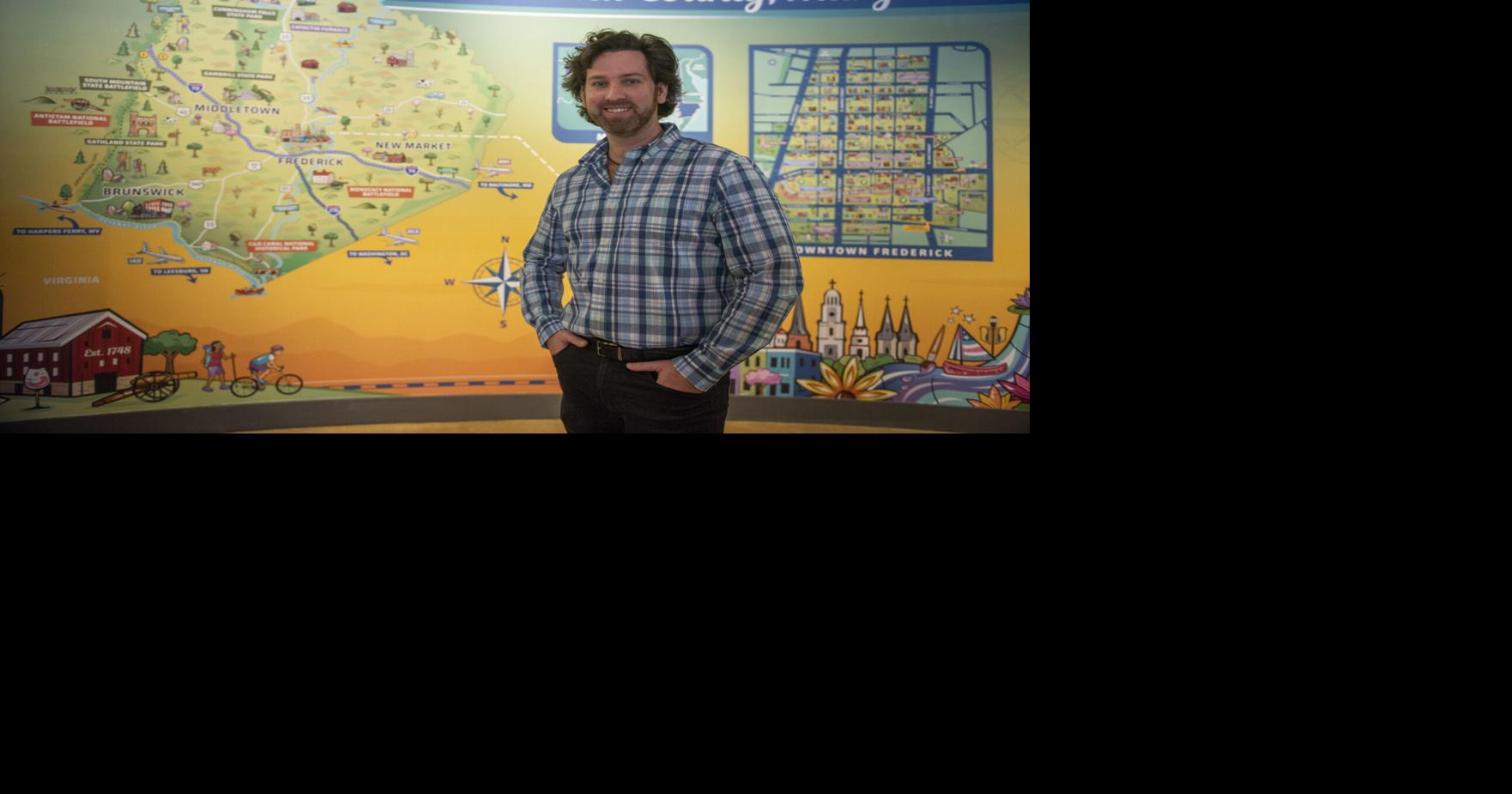 Matt’s Maps: From digital canvas to Frederick Visitor Center mural ...