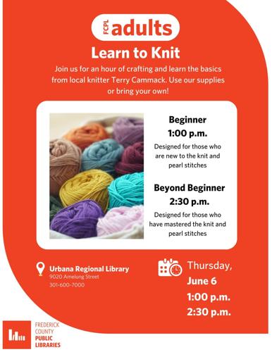 Learn to Knit for Adults: Beyond Beginners | Classes, workshops ...