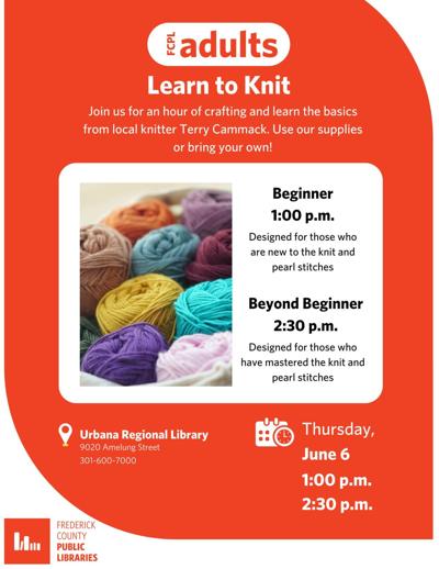 Learn to Knit for Adults: Beyond Beginners | Classes, workshops ...