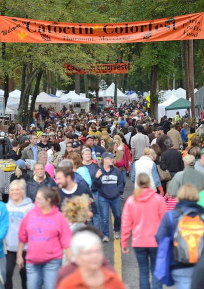 Despite rain, crowds flood Thurmont for Colorfest | Hobbies And ...