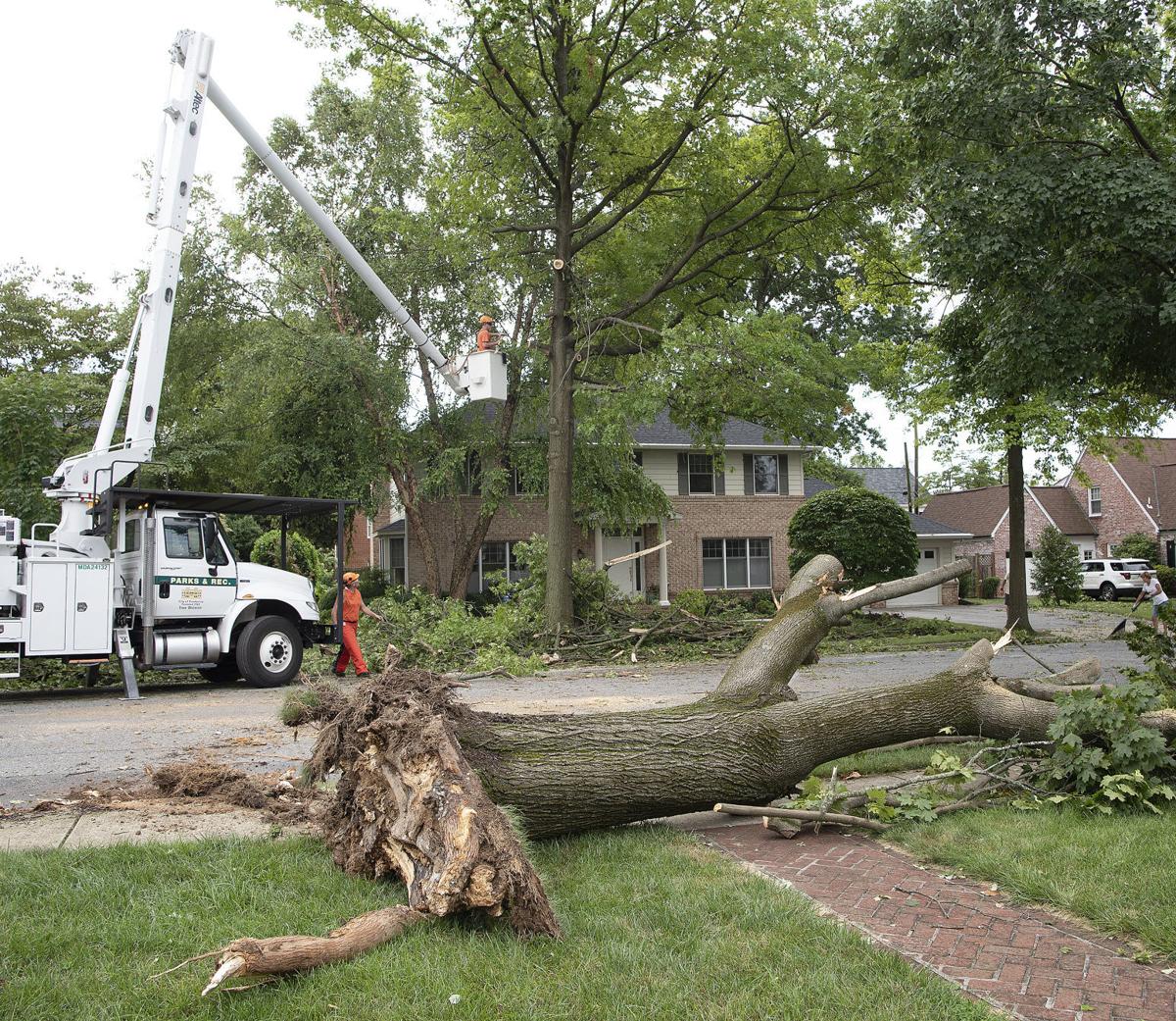 More storms hit as Frederick residents recover from Sunday microburst ...