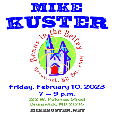 Mike Kuster at Beans In The Belfry | Music & performing arts ...