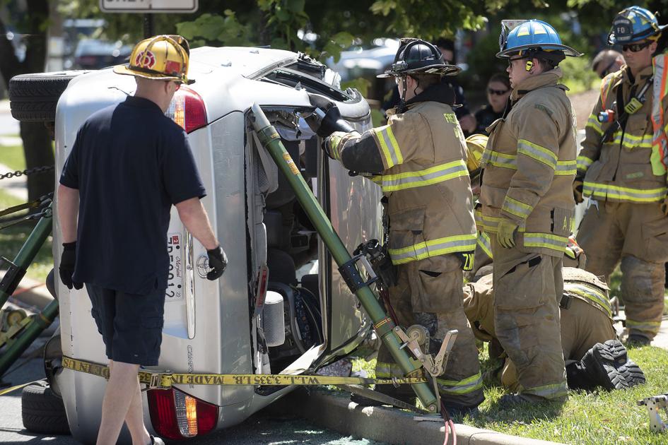 Two injured in crash in Frederick | Disasters & accidents ...