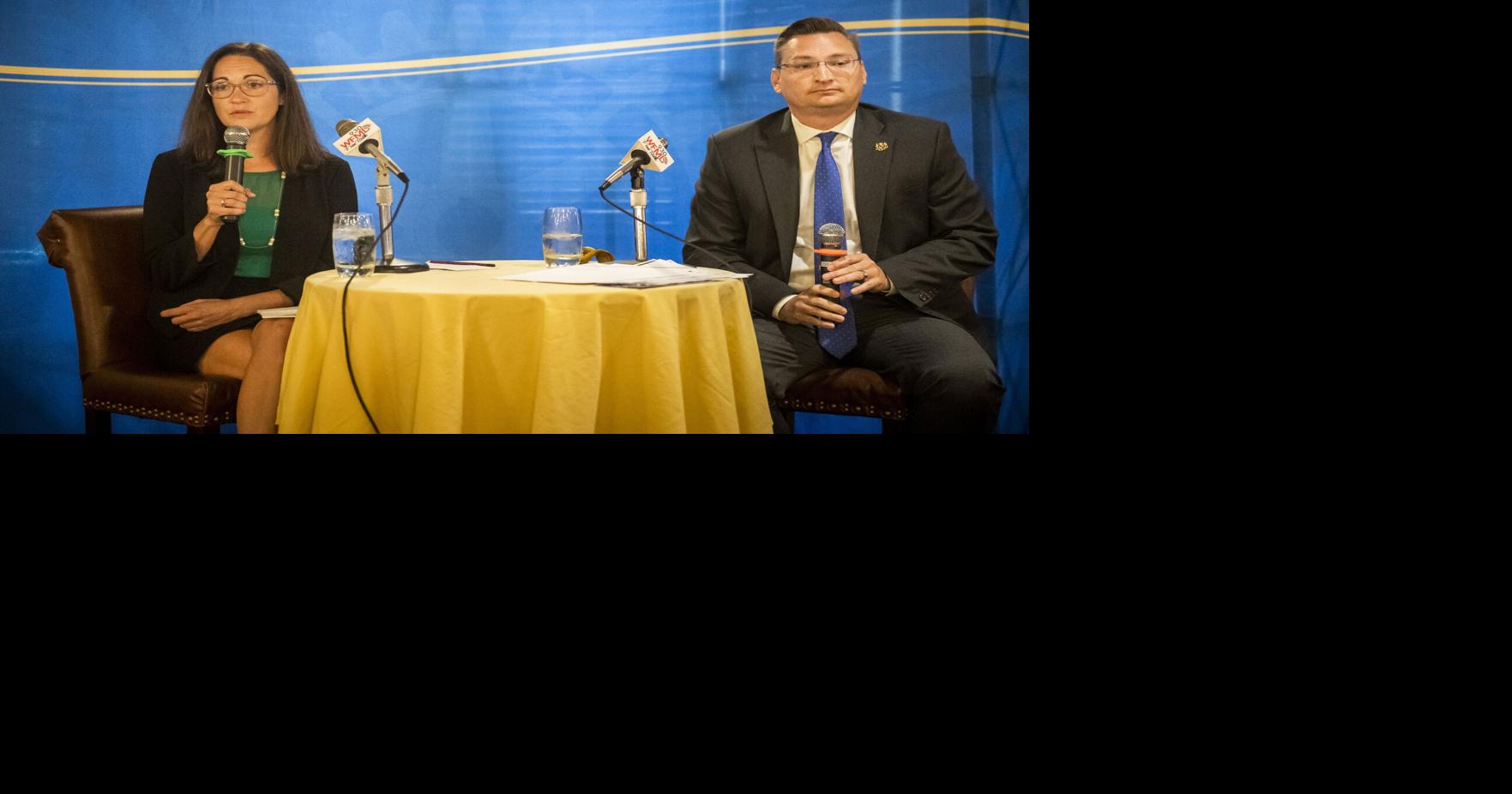 Fitzwater, Hough debate myriad topics in Rotary Club of Frederick forum ...