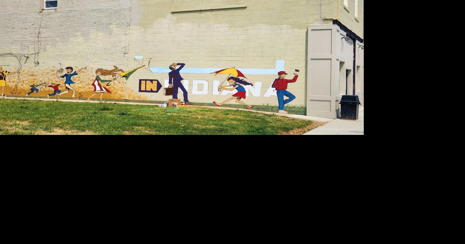 Kirklin kicks off 'past meets present' mural | News | ftimes.com