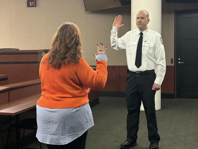 Feb. 18 - Cody Brooks sworn in as Fort Wayne Fire Department assistant ...