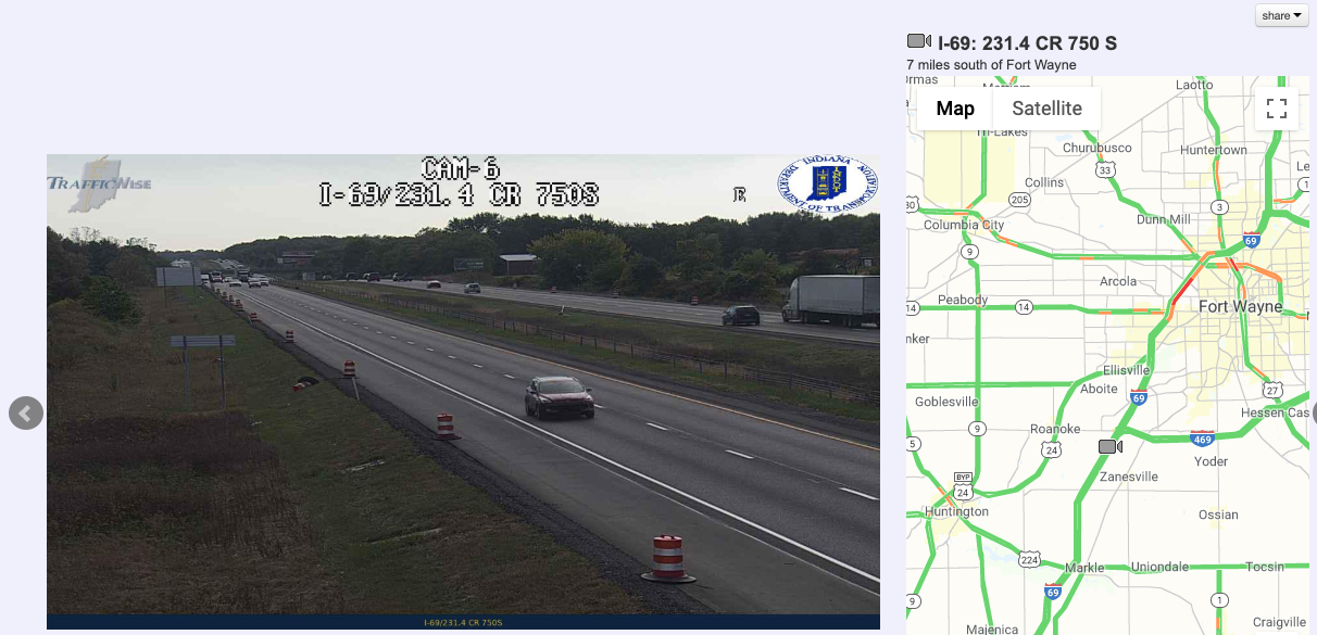 Allen County getting INDOT cameras on I-69, I-469 | Fwbusiness ...