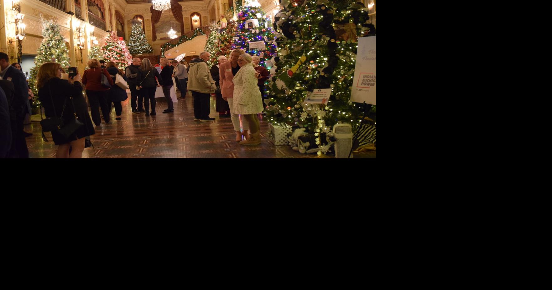 Nov. 23 - Fort Wayne Embassy Theatre sparkles with Festival of Trees ...