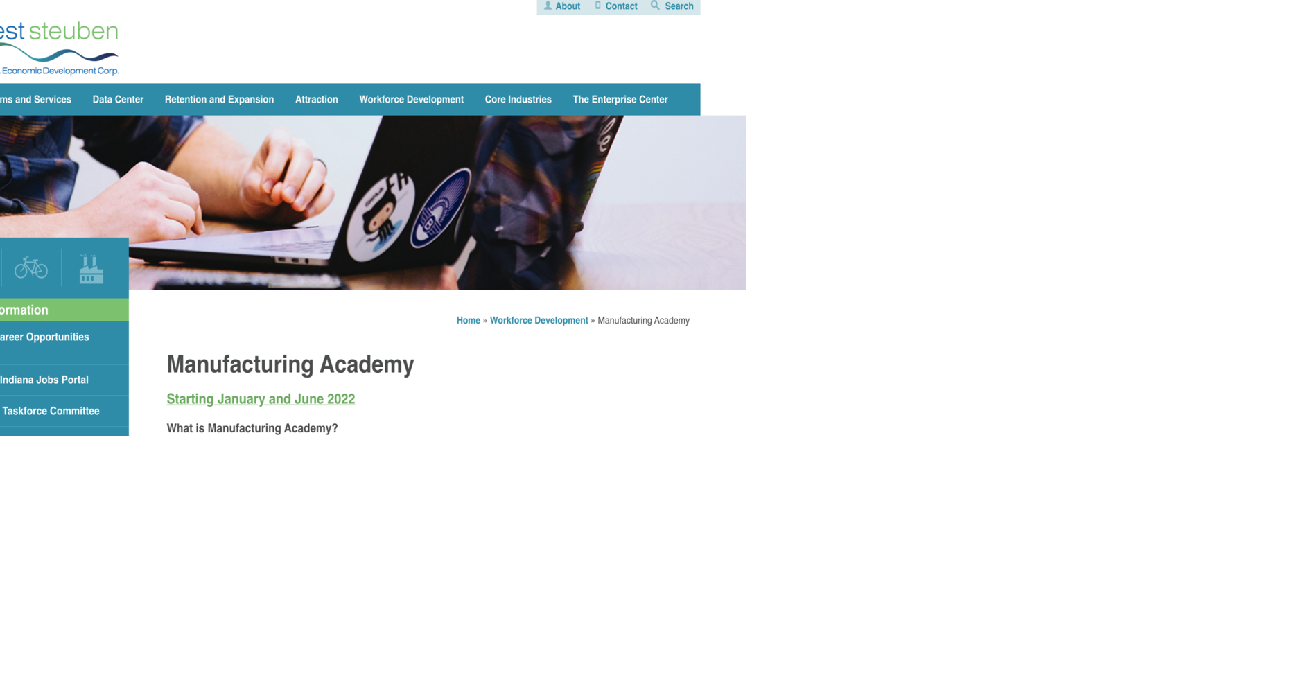 Dec. 27 - Manufacturing Academy prepares for spring session ...