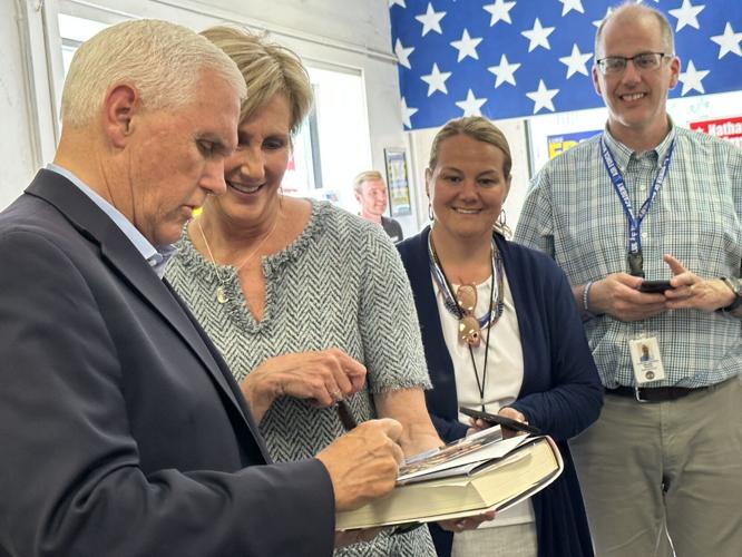 June 22 - Former Vice President Mike Pence visits Fort Wayne ...