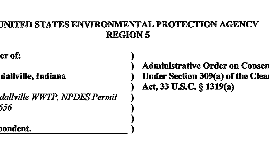 Jan. 25 - EPA issues Clean Water Act order to Kendallville | Fwbusiness ...