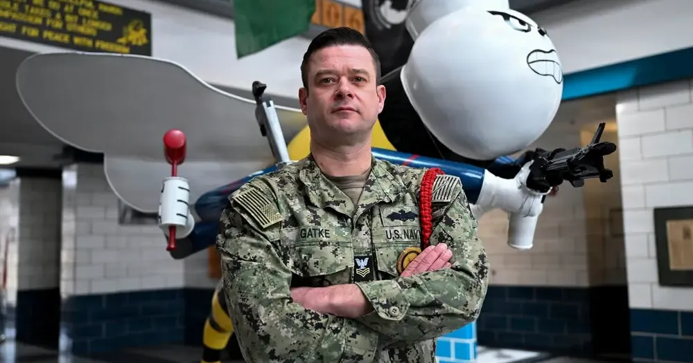 April 27: Staff in the spotlight – Navy Utilitiesman 1st Class Joshua ...