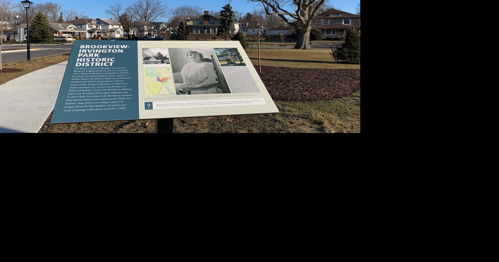 March 4 - Brookview-Irvington Park Historic District gets history signs ...