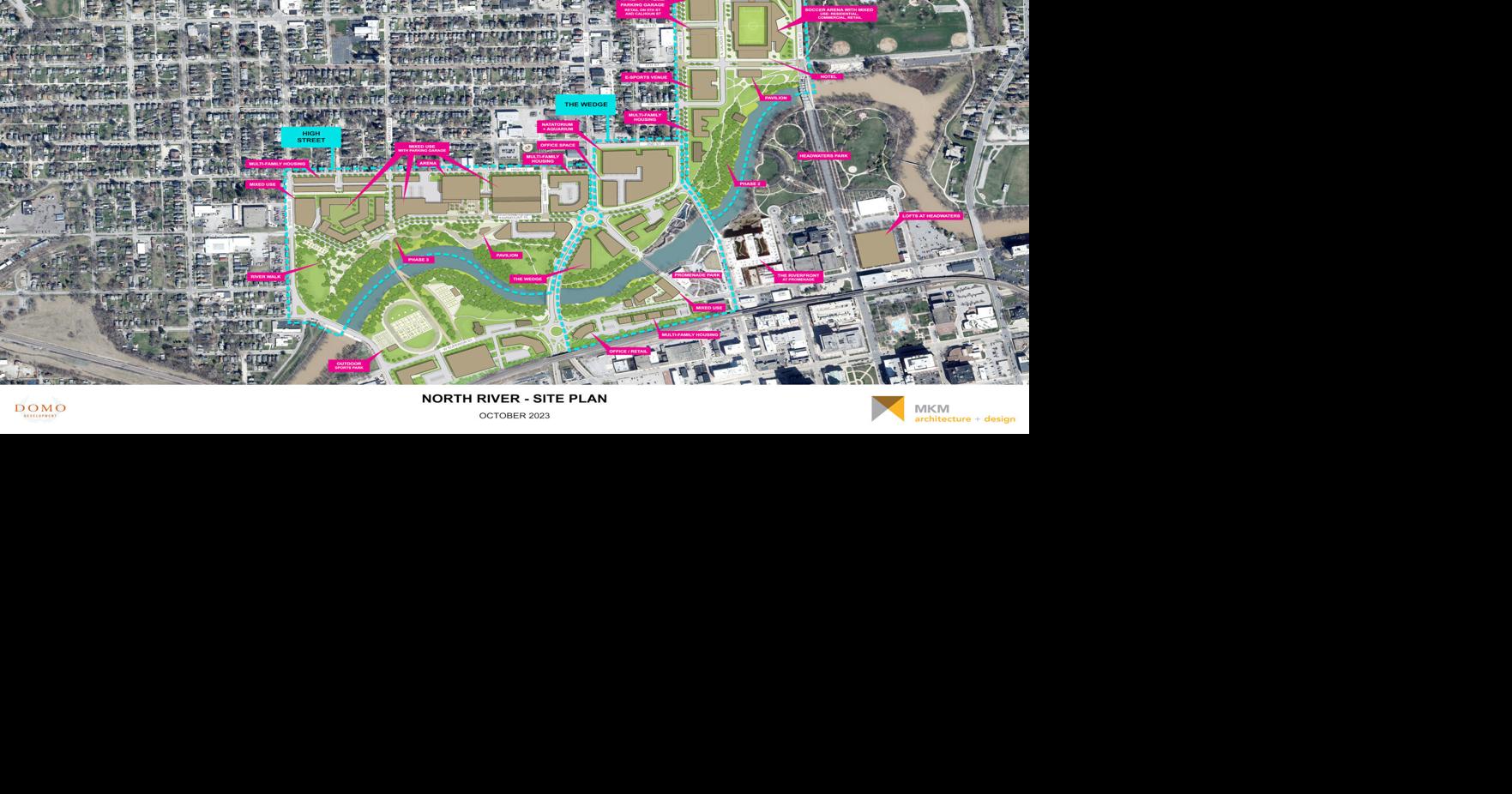 Oct. 23 - $1.5B possible plan for Fort Wayne riverfront includes arena ...