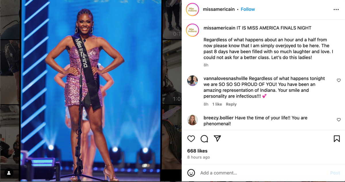 Jan. 15 - Fort Wayne's Cydney Bridges named second runner-up at Miss ...