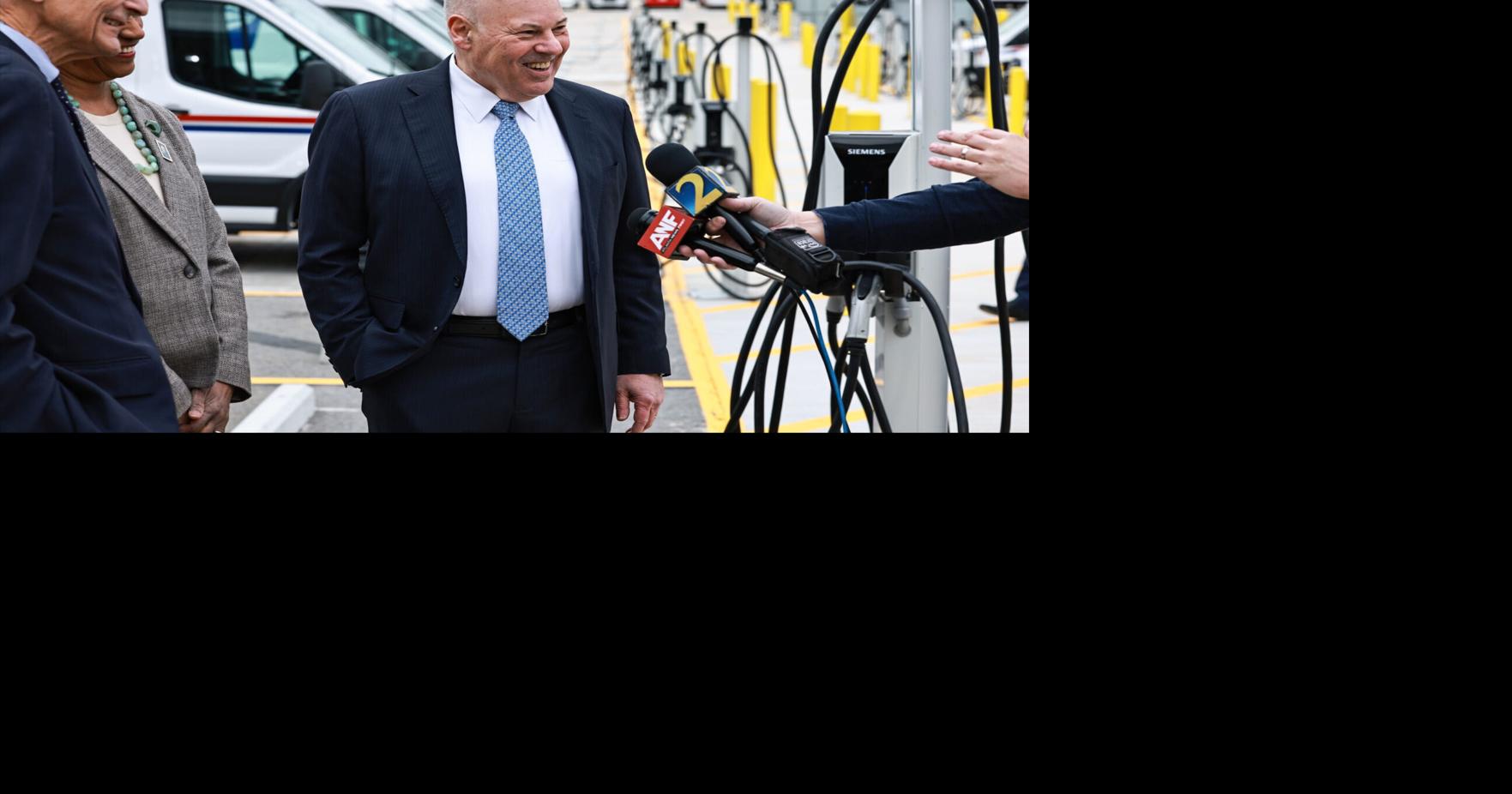 Jan. 24 - U.S. Postal Service unveils first postal electric vehicle ...
