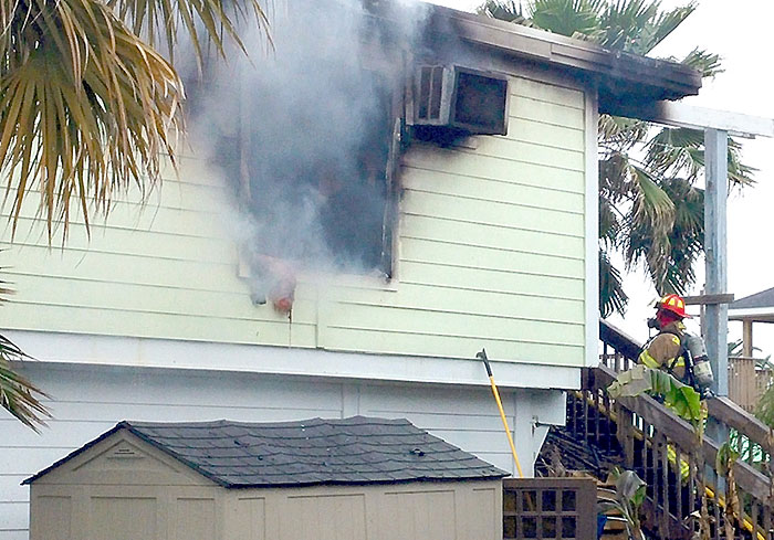 Fire causes extensive damage to Jamaica Beach house | Local News | The ...