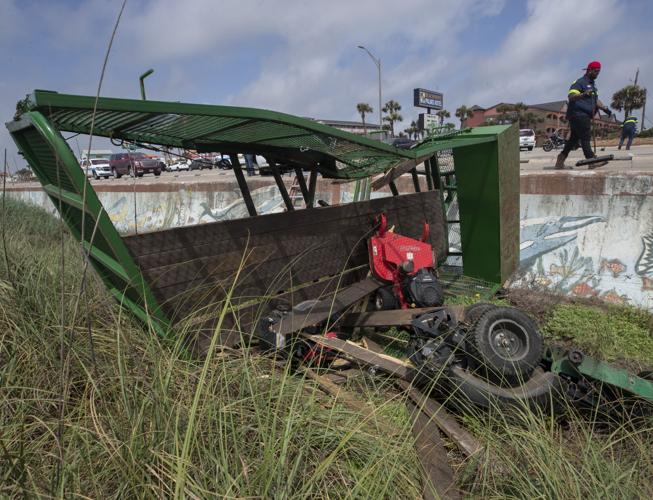 Three injured in crash on Galveston seawall charged in 'jugging' scheme ...