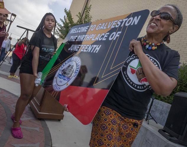 Galveston unveils sign marking 'Birthplace of Juneteenth' | Local News ...