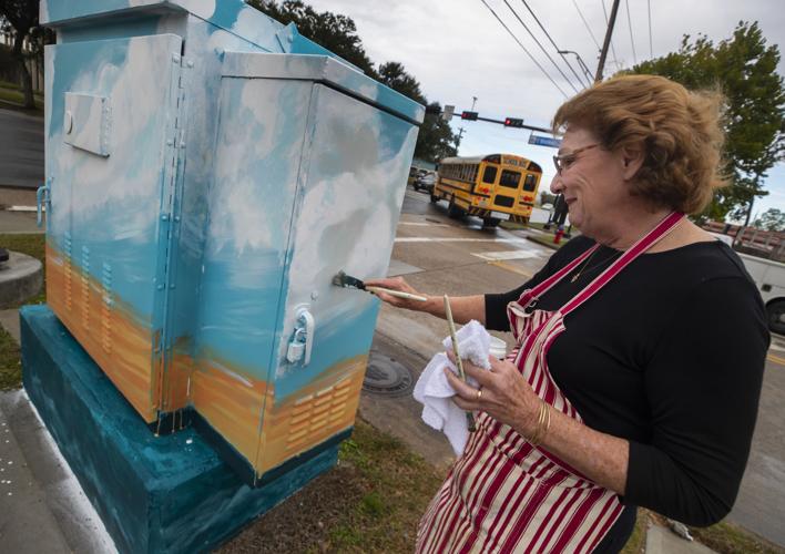 Amped-up art: League City electrical boxes turned into mini murals ...