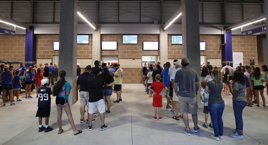 Photos: Challenger Columbia Stadium's inaugural game | In Focus | The ...
