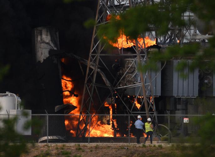 substation switching explosion