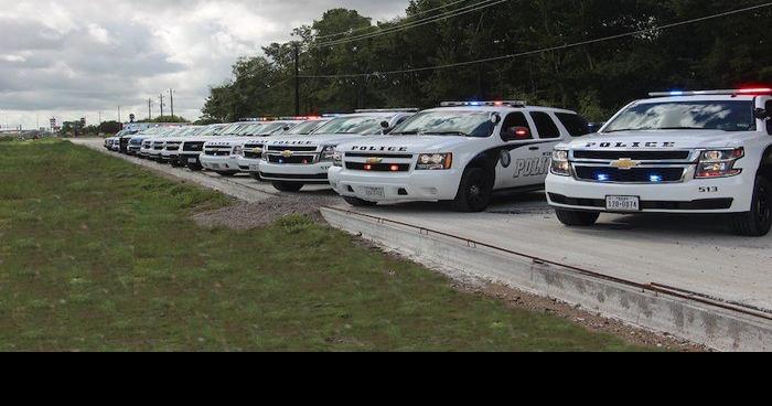 Galveston County area law enforcement show solidarity as deputy laid to ...