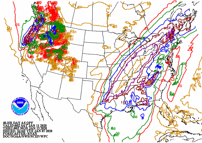 Sunny now, but possible storms and a wetter outlook for the next couple ...