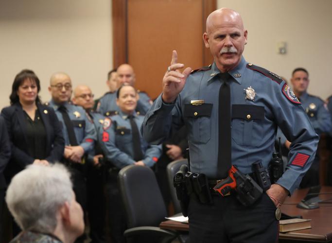 New Galveston County sheriff officially takes office at swearing-in ...