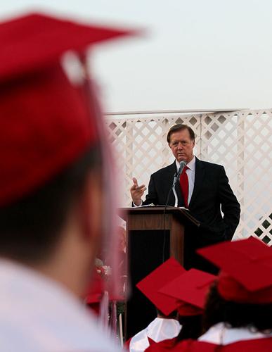 Congressman Weber speaks to Hitchcock grads | Education | The Daily News